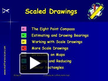PPT – Scaled Drawings PowerPoint presentation | free to download - id ...
