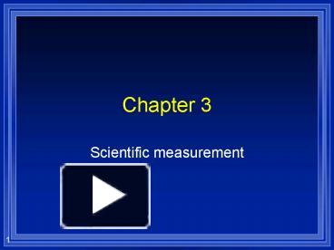 Scientific measurement presentation | free to view