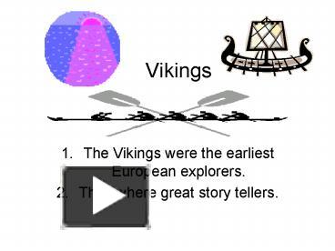 Vikings presentation | free to view