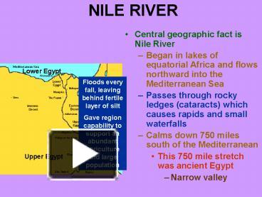 NILE RIVER presentation | free to view