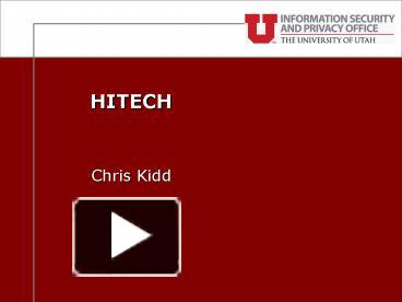 HITECH presentation | free to view