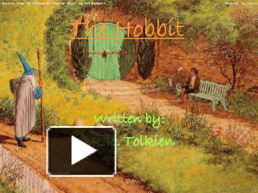 The Hobbit presentation | free to view