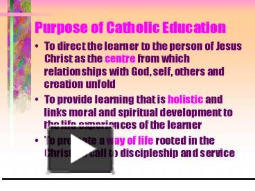 PPT – The Ontario Catholic School Graduate Expectations PowerPoint ...