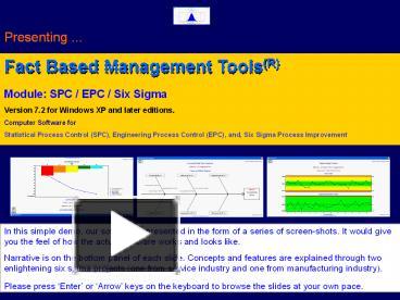 PPT – FBM Tools SPC Screenshot Demo PowerPoint presentation | free to download - id: 207bf2-ZDc1Z