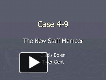 PPT – Case 49 PowerPoint presentation | free to view - id: 20969d-ZDc1Z