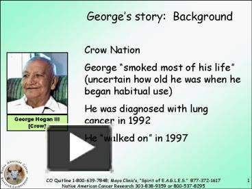 PPT – George PowerPoint presentation | free to download - id: 209eed-ZDc1Z