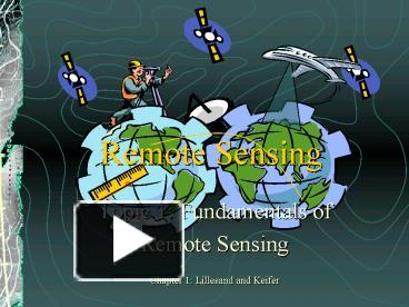 Remote Sensing presentation | free to view