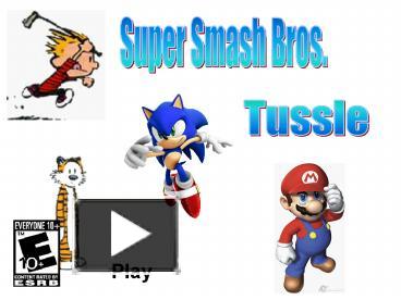 Super Smash Bros. presentation | free to view