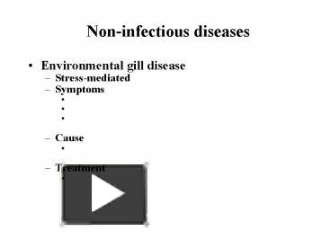 PPT – Noninfectious diseases PowerPoint presentation | free to view ...
