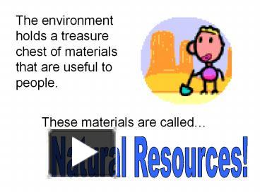 PPT – Natural Resources PowerPoint presentation | free to view - id ...