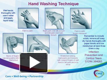 Hand Washing Technique presentation | free to view