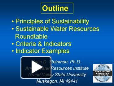 PPT – Principles of Sustainability PowerPoint presentation | free to ...