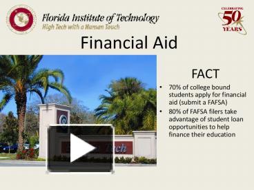 PPT – Financial Aid PowerPoint presentation | free to view - id: 21f5d ...
