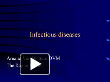 Infectious diseases presentation | free to view