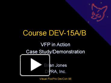 Case Study zu JFAST presentation | free to download