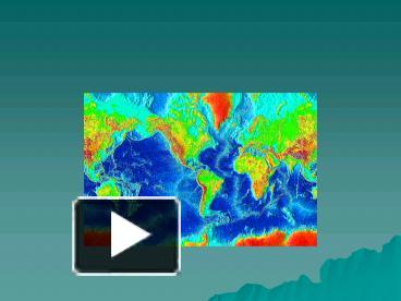Earths Oceans presentation | free to view