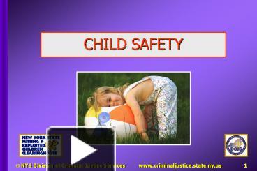 CHILD SAFETY presentation | free to view