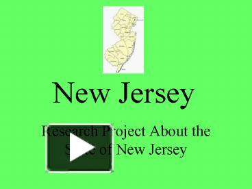 New Jersey presentation | free to view