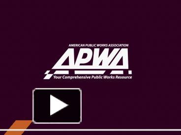 PPT – APWA Fleet PowerPoint presentation | free to view - id: 246377-ZDc1Z
