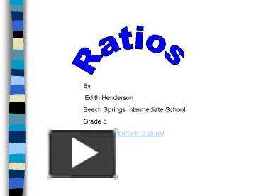 Ratios presentation | free to view