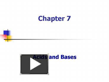 PPT – Acids and Bases PowerPoint presentation | free to view - id ...