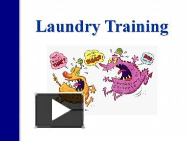 Laundry Training presentation | free to download