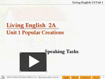 Living English 2A presentation | free to download