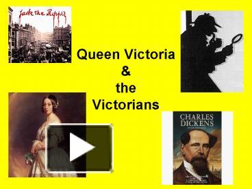 Queen Victoria presentation | free to view