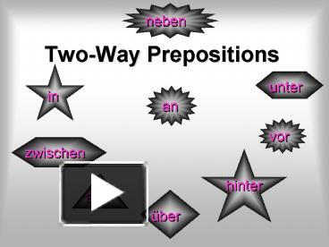 Two-Way Prepositions presentation | free to download