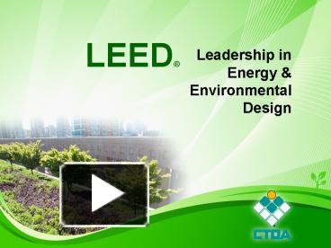 LEED presentation | free to view