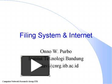 Filing System presentation | free to view