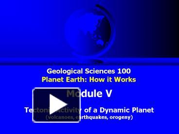 PPT – Planet Earth: How it Works PowerPoint presentation | free to view ...