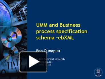 PPT – UMM and Business process specification schema ebXML PowerPoint presentation | free to view ...