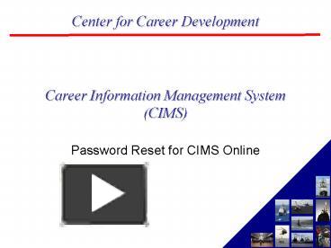 PPT – Career Information Management System CIMS PowerPoint presentation | free to view - id ...