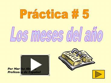Los meses del ao presentation | free to view