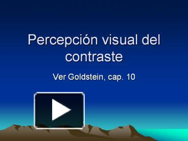 PPT – Percepci PowerPoint presentation | free to view - id: 285b36-ZDc1Z