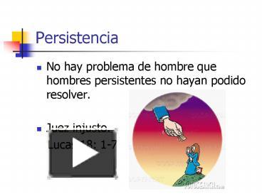 PPT – Persistencia PowerPoint presentation | free to view - id: 28785a ...