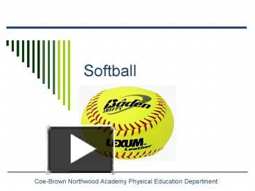 Softball presentation | free to view