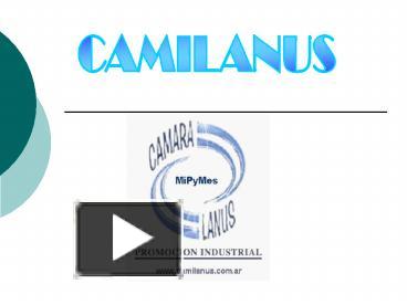 PPT – CAMILANUS PowerPoint presentation | free to view - id: 28d56c-ZDc1Z