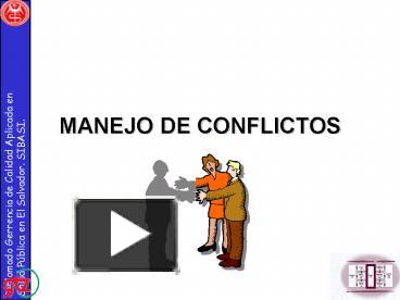 MANEJO DE CONFLICTOS presentation | free to view