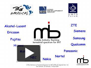 PPT – mib PowerPoint presentation | free to view - id: 292969-NjNlN