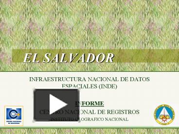 EL SALVADOR presentation | free to view