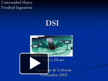 PPT – DSI PowerPoint presentation | free to view - id: 292f96-ODZhZ