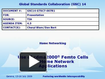 PPT – Use of cdma2000 PowerPoint presentation | free to download - id: 2969a7-ZDc1Z