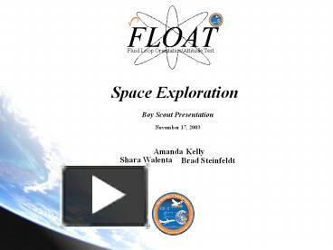 Space Exploration presentation | free to view