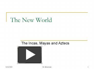 The New World presentation | free to view