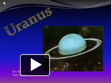 Uranus presentation | free to view