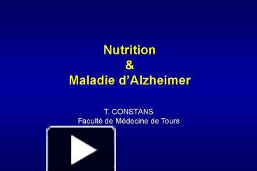 Nutrition presentation | free to view