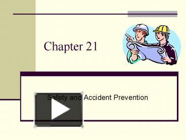 Safety and Accident Prevention presentation | free to view