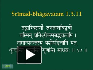 PPT – Varnasrama Mission PowerPoint presentation | free to download - id: 2aa532-NmJmO